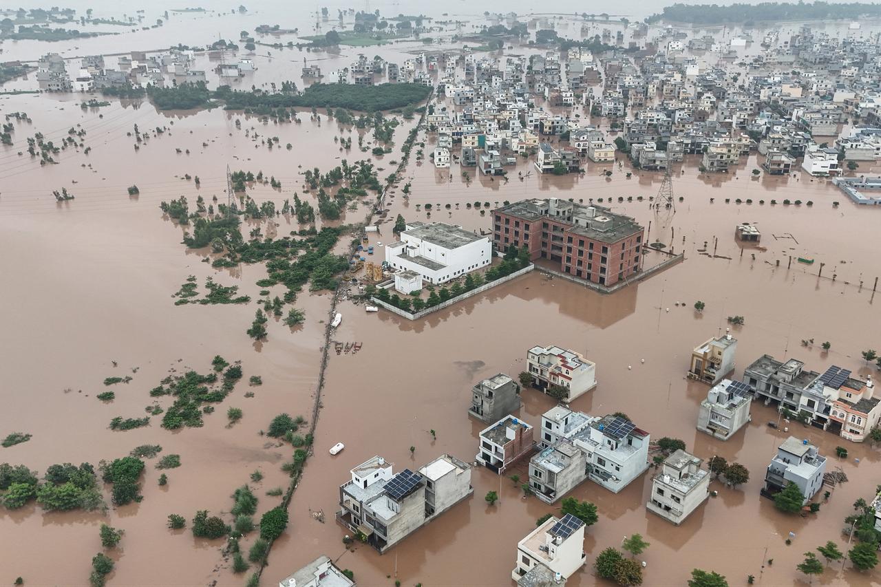 Punjab swamped by floods; dozens dead, millions at risk as rivers surge ...