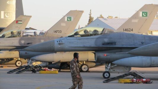 US awards Northrop Grumman $488 million deal for F-16 radar support ...
